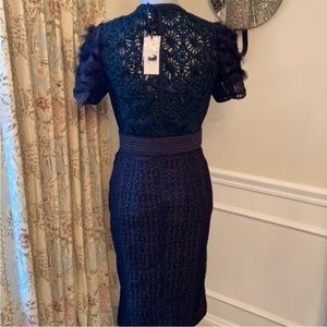 Byron Lars | Dresses | Byron Lars Black Midi Dress Size 6 New | Poshmark